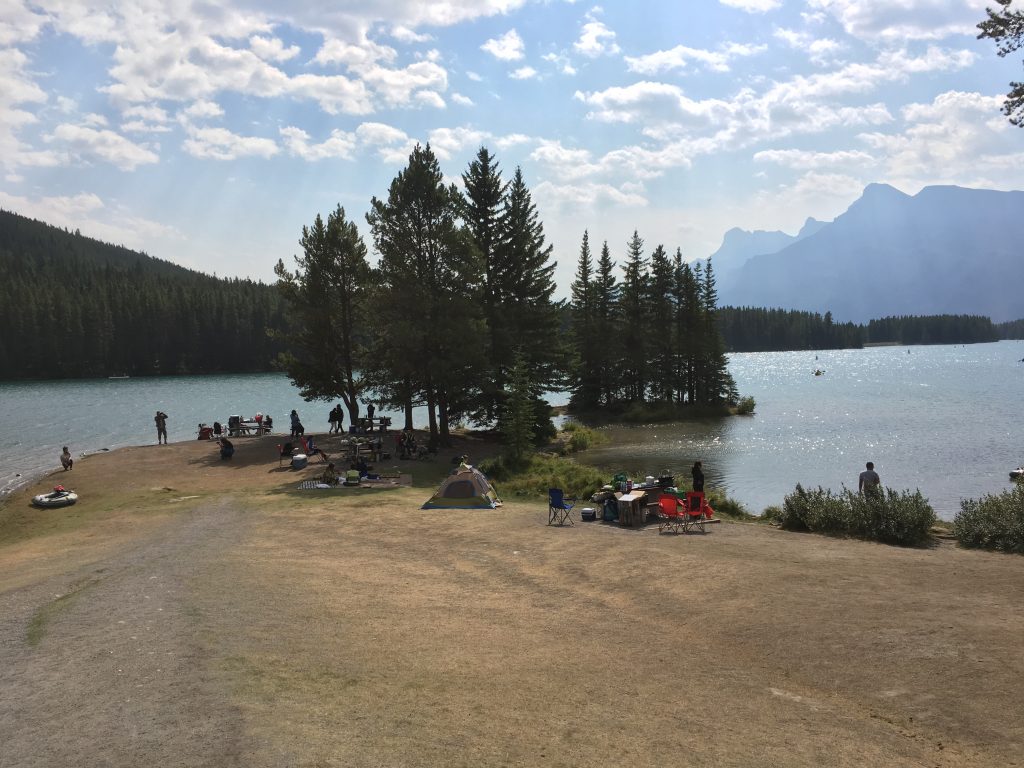 Visiting Two Jack Lake In Banff National Park | Ambition Earth